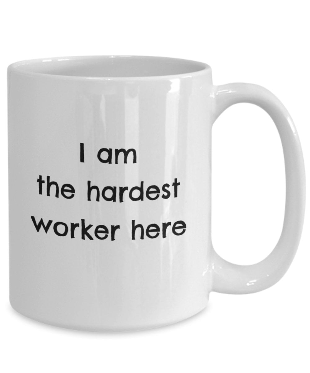 Hardest Worker Mug Funny Office Mug Best Worker Mug Funny - Etsy