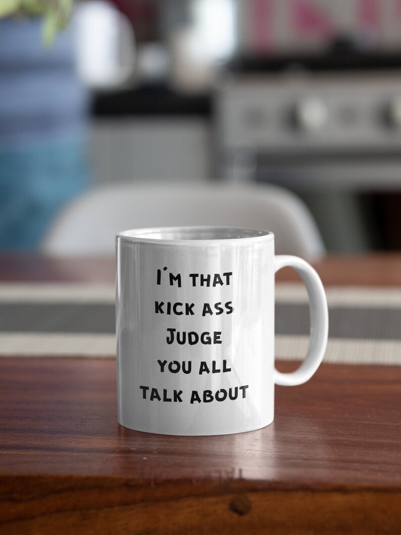 Judge Mug, Judge Coffee Mug, Judge Gifts, - Etsy