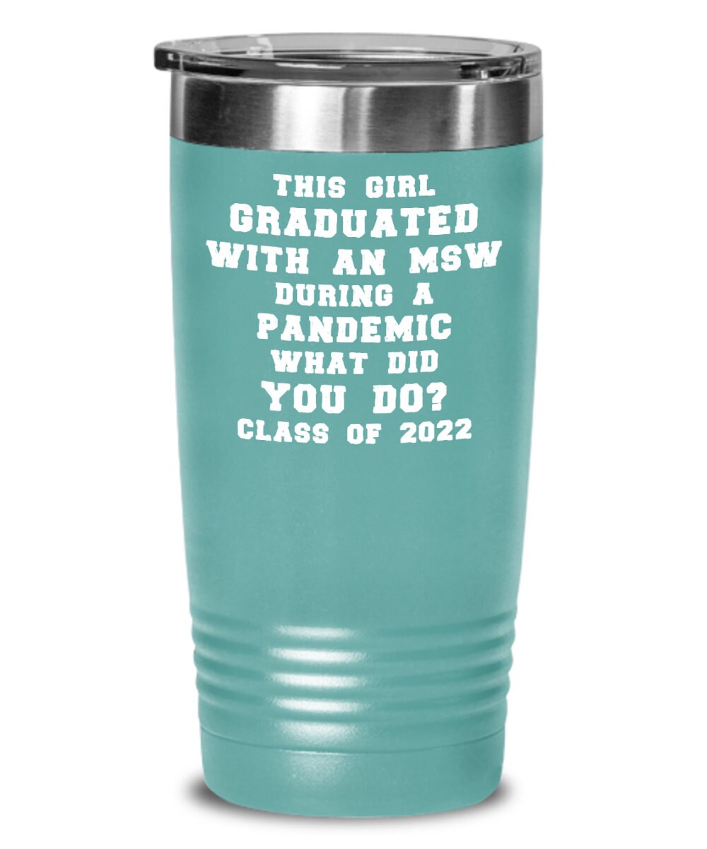 MSW Graduation Gifts for Her Msw Grad Tumbler 2022 Msw - Etsy