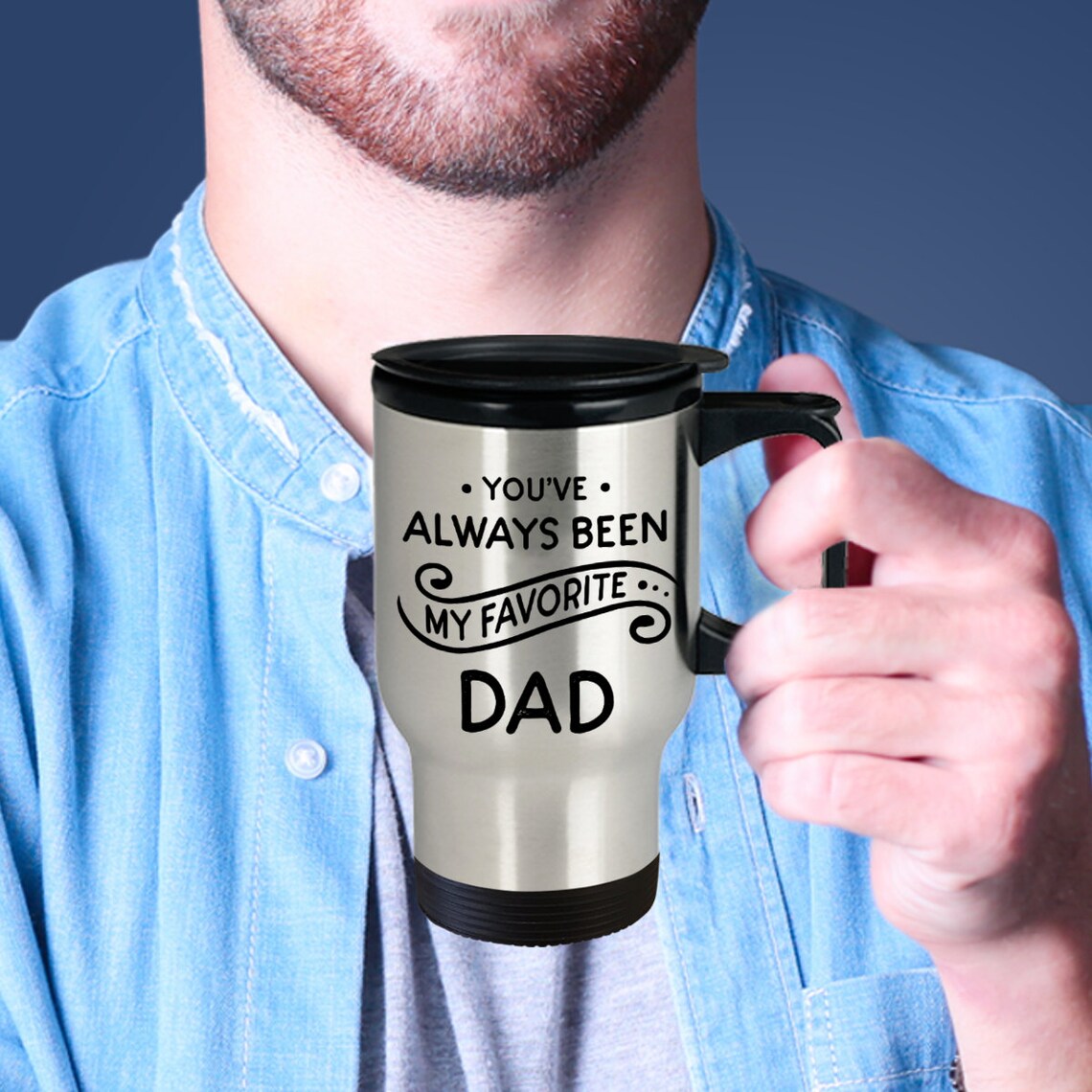Father's Day Mug Dad Travel Mug With Handle Dad Birthday - Etsy