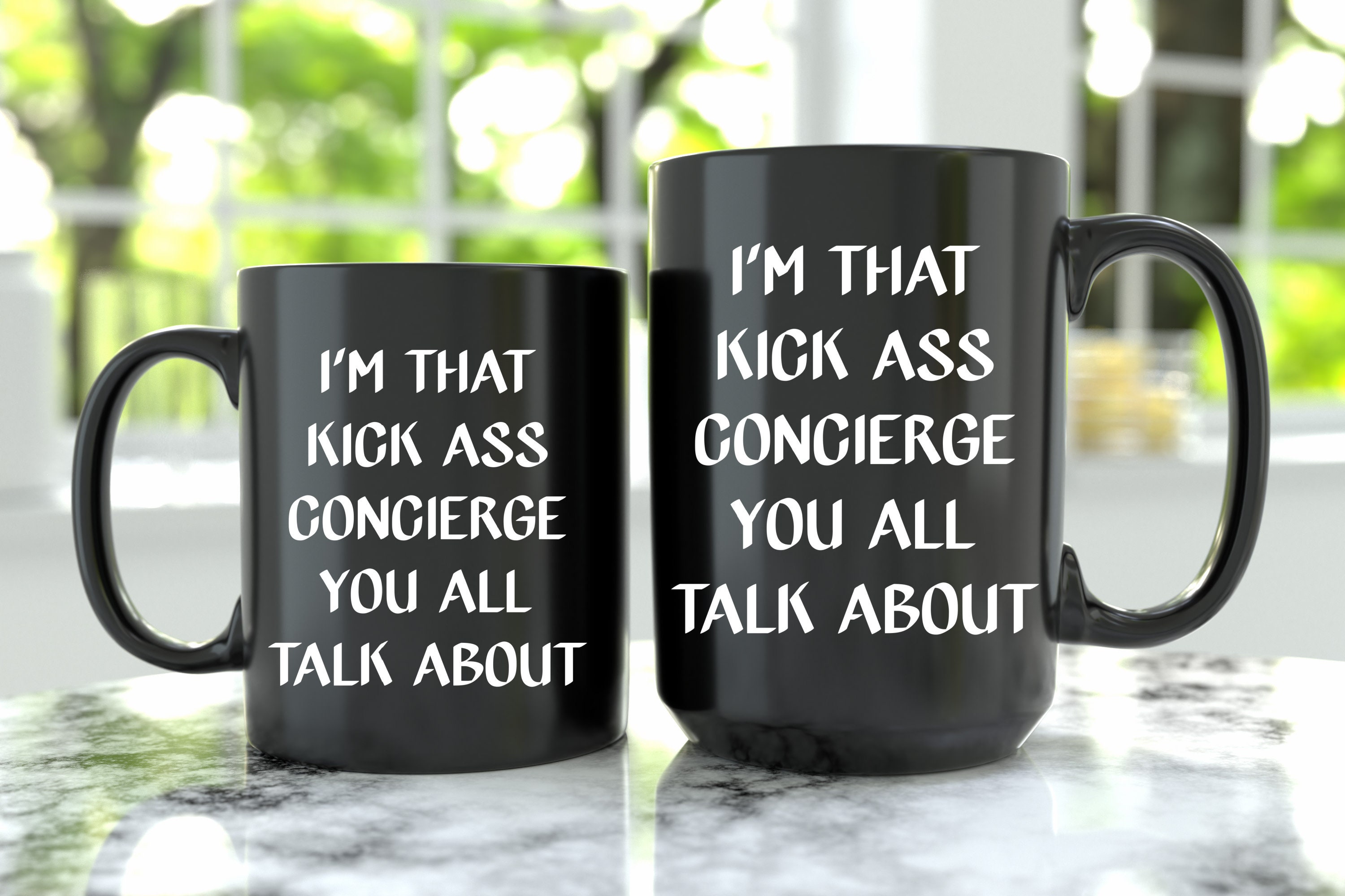Concierge Mug, Concierge Coffee Mug, Concierge Gifts, Funny Concierge ...
