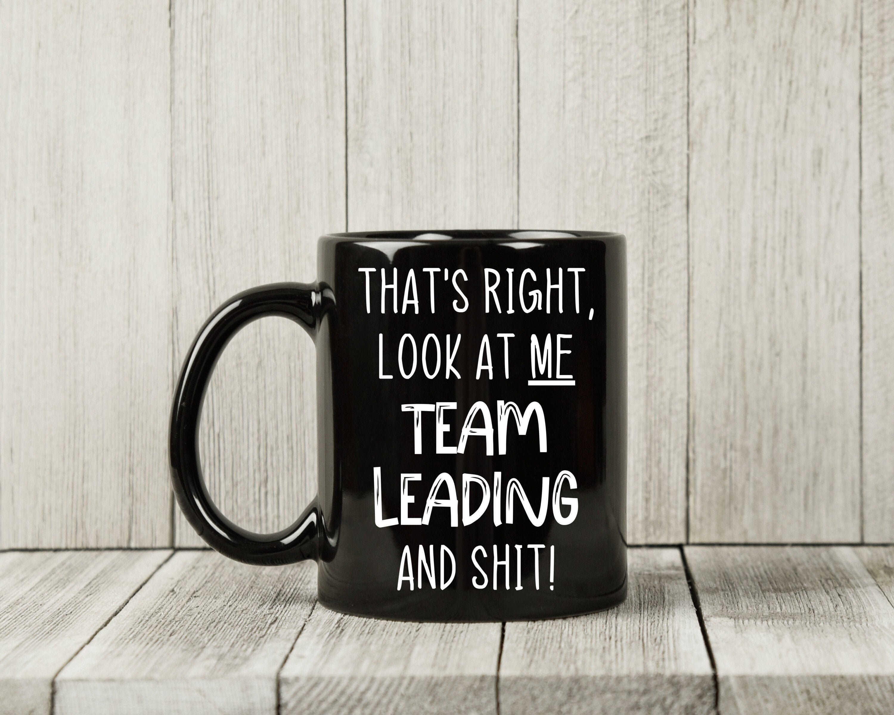 Team Lead Mug Team Lead Gift Ideas Funny Team Leader Gifts - Etsy UK
