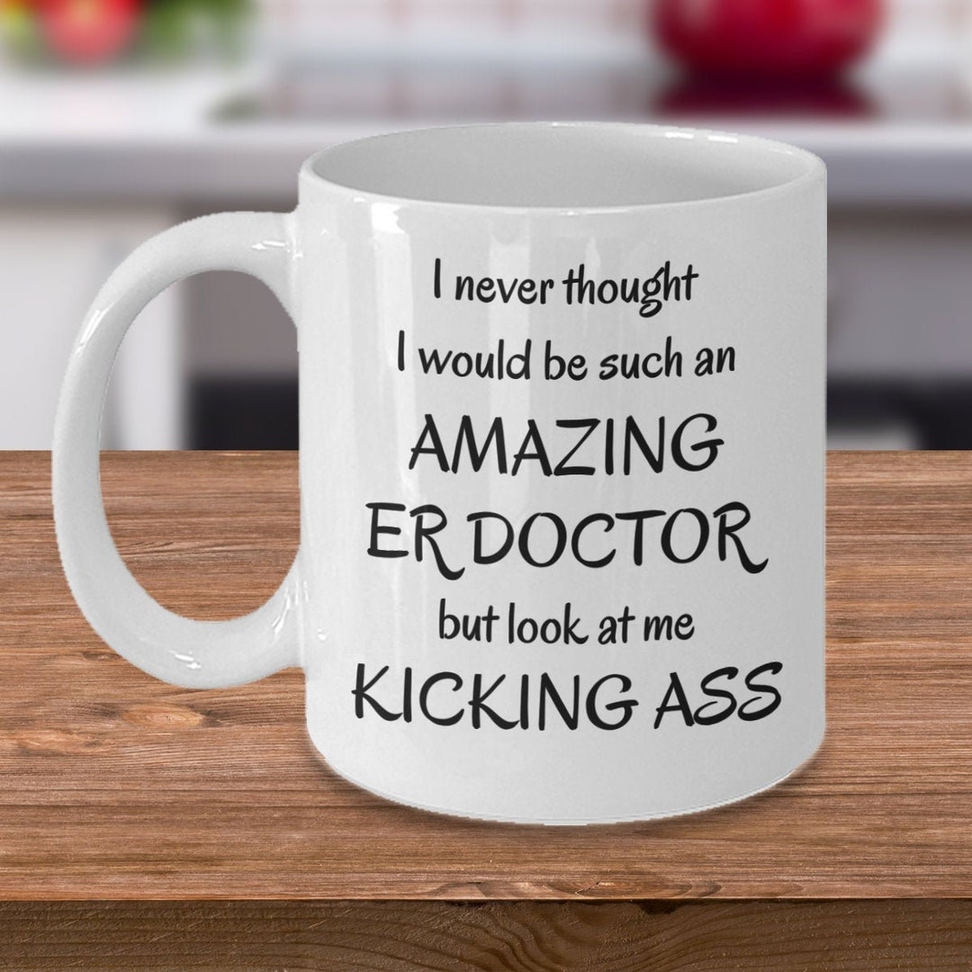 Emergency Room Doctor Gift, ER Doctor Mug, ER Dr Thank You, Essential ...