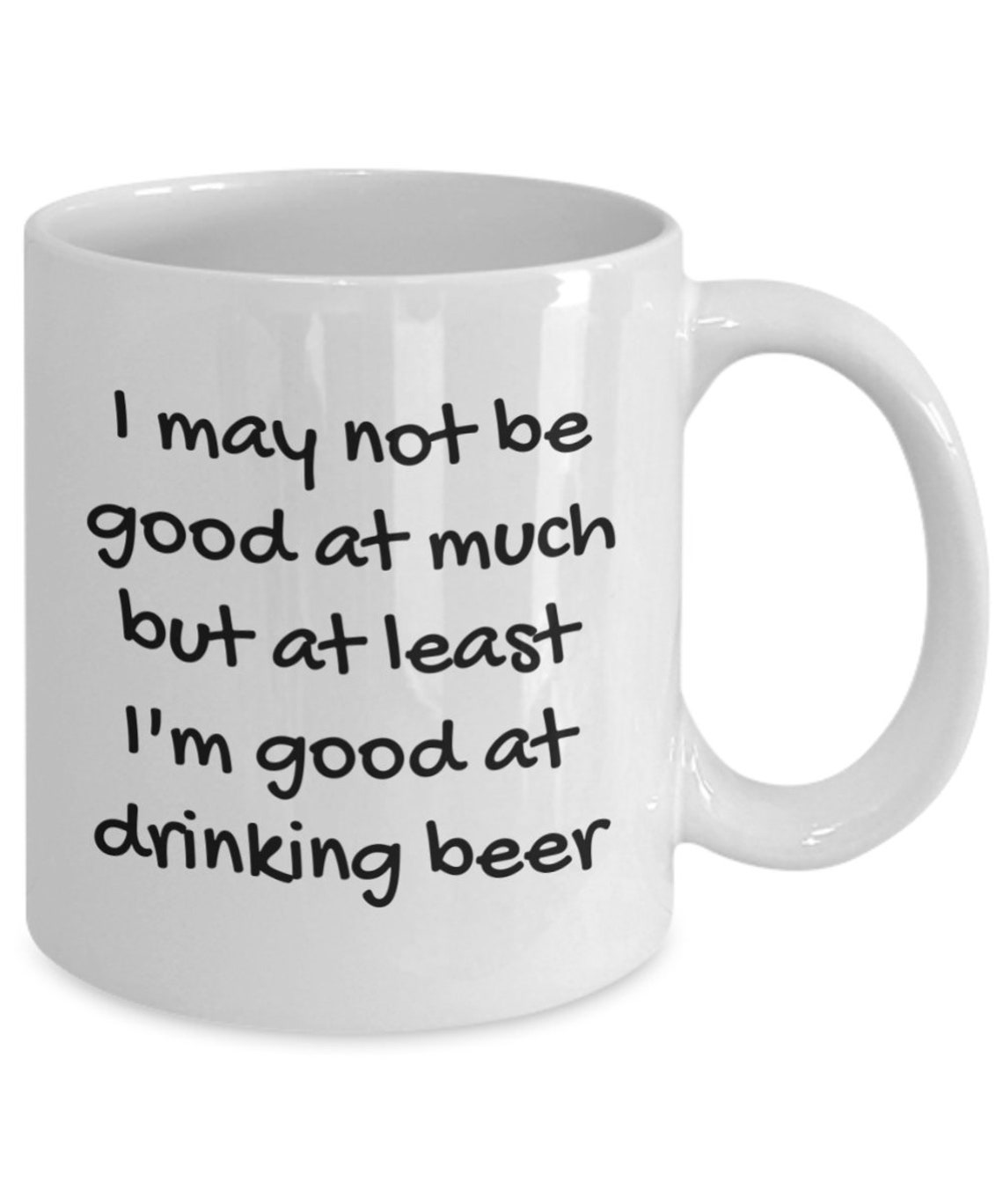 Funny Drinking Beer Mug, Funny Coffee Cup, Gift Idea for Beer Drinker ...