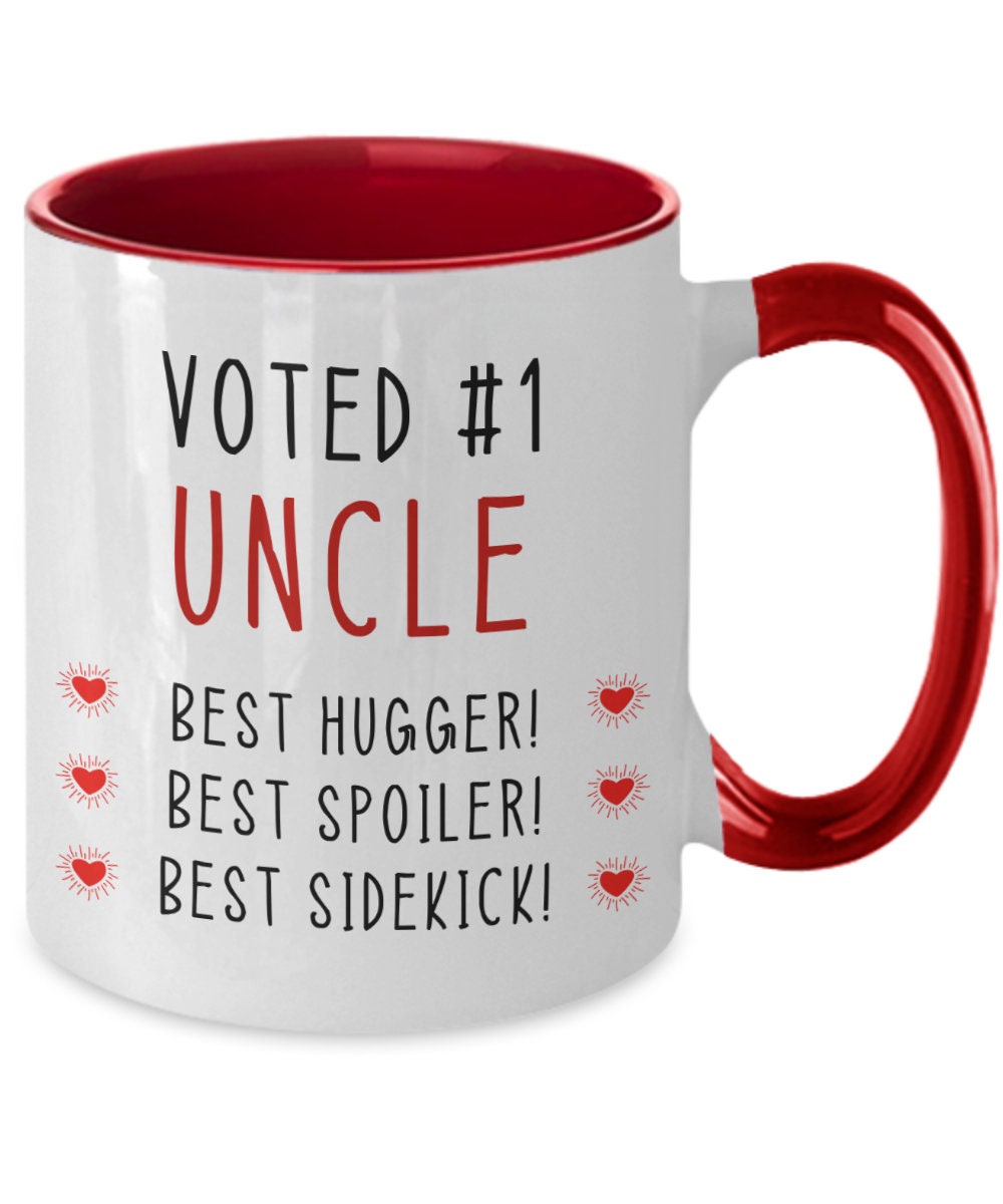 Best Uncle Coffee Mug, #1 Uncle Gift Idea, Birthday, Father's Day ...