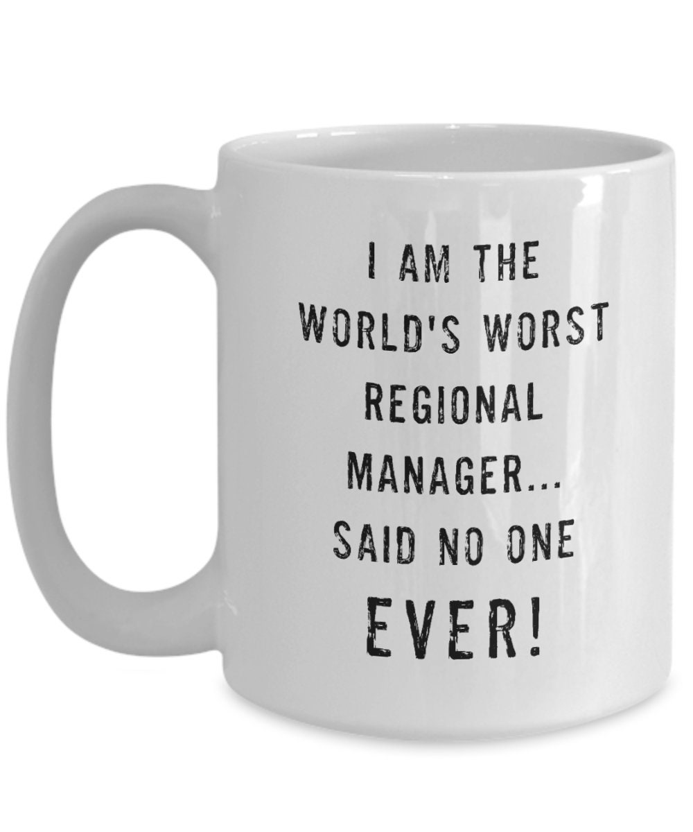 Regional Manager Mug Regional Manager Gifts Regional Manager - Etsy UK