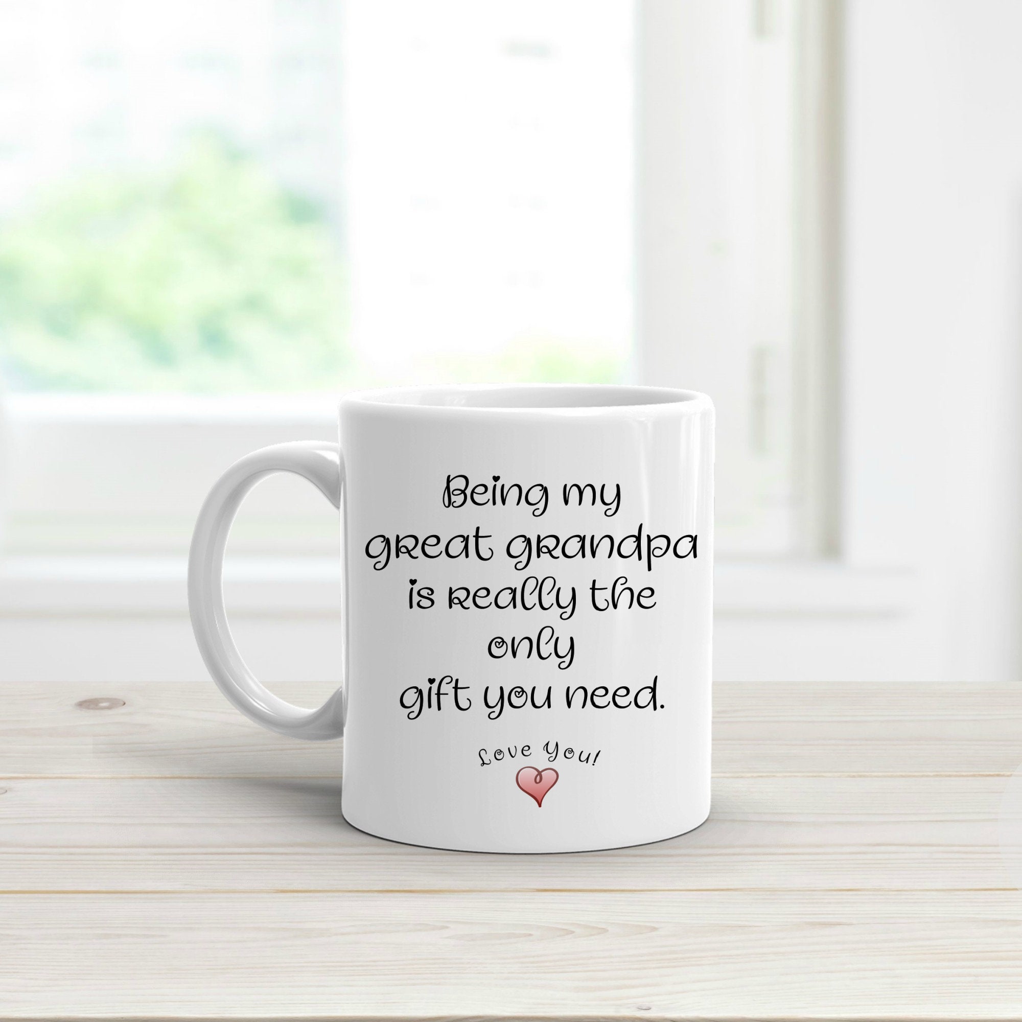 Funny Great Grandpa Mug Great Grandpa Gifts Great | Etsy