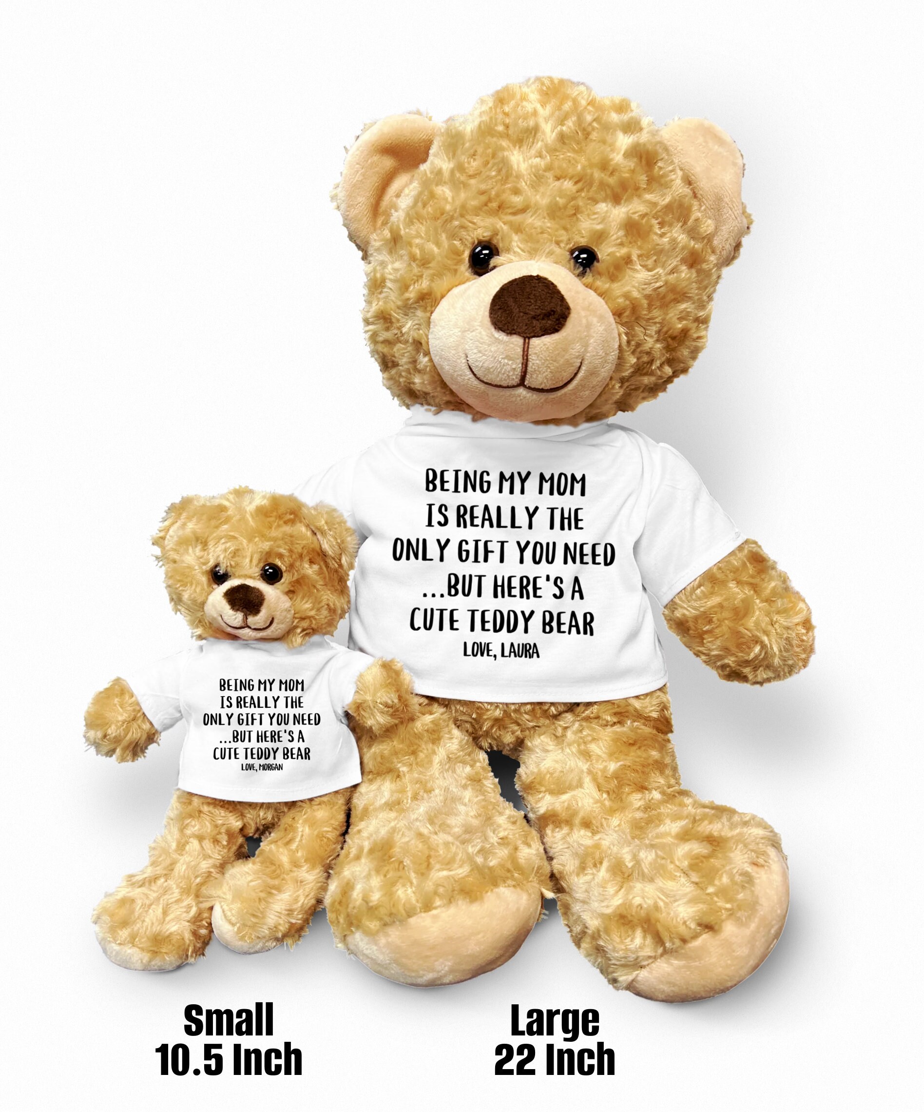 Mom Teddy Bear, Personalized Mom Gifts, Mom Gifts From Daughters, Funny ...