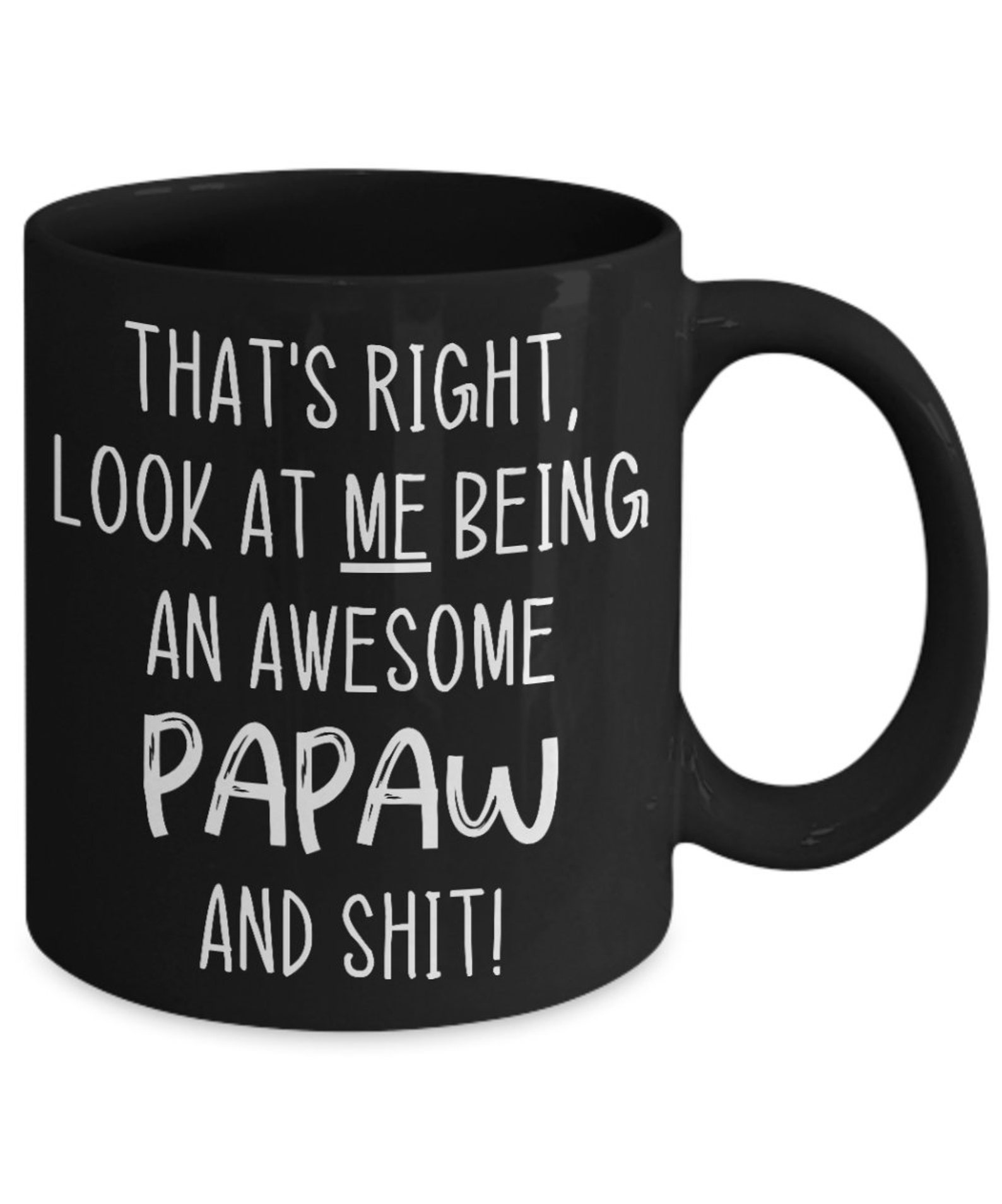 Papaw Mug Papaw Gifts From Grandkids Papaw Father's Day - Etsy