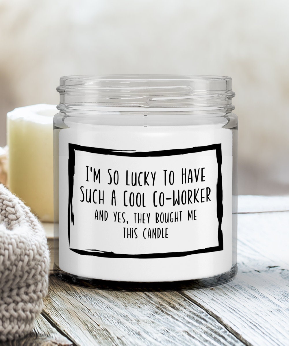 Co-worker Candle, Funny Coworker Gifts, Co-worker Gag Gifts, Co-worker ...