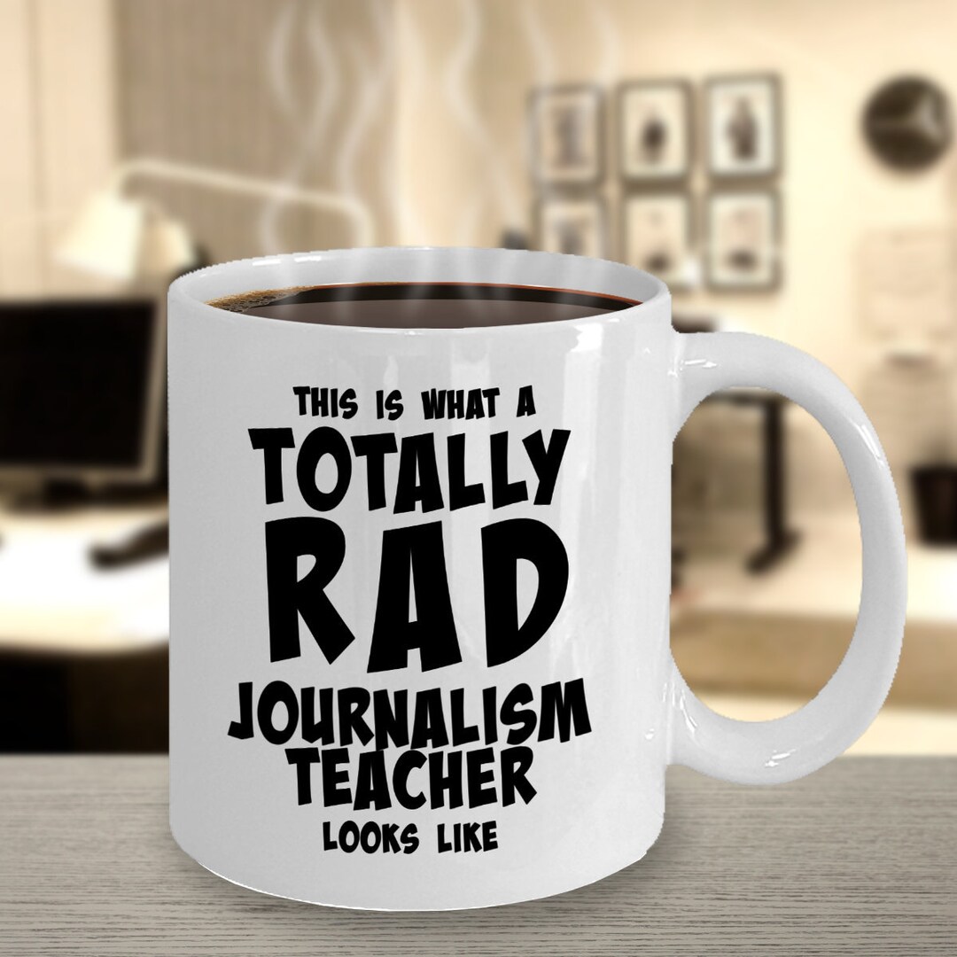 Journalism Teacher Mug, Best Journalism Teacher Mug, Journalism Teacher ...