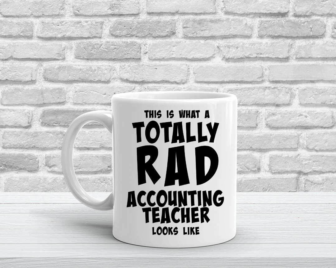 Accounting Teacher Mug, Best Accounting Teacher Mug, Accounting Teacher ...