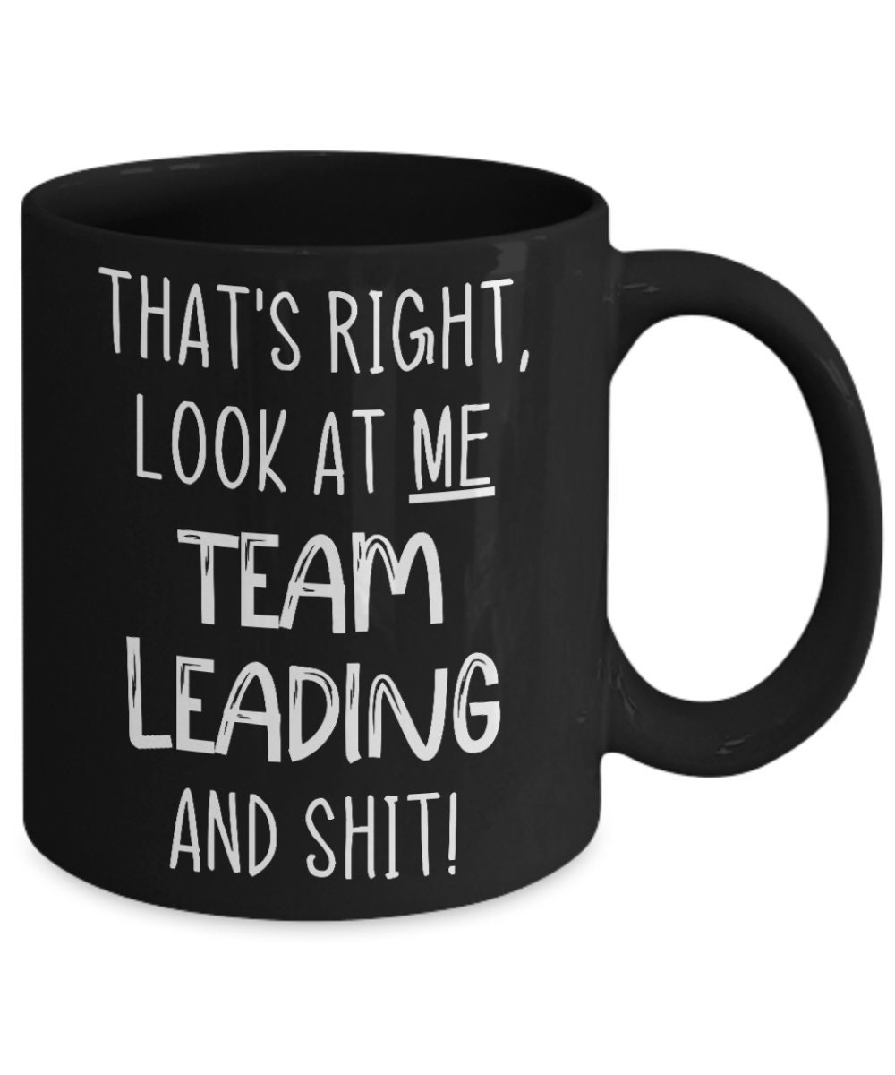 Team Lead Mug Team Lead Gift Ideas Funny Team Leader Gifts - Etsy UK