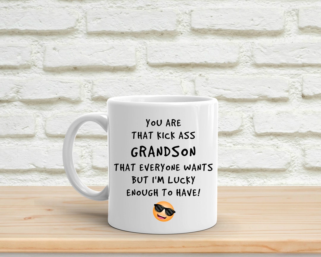 Grandson Coffee Mug Best Grandson Gifts Grandson Gifts for - Etsy