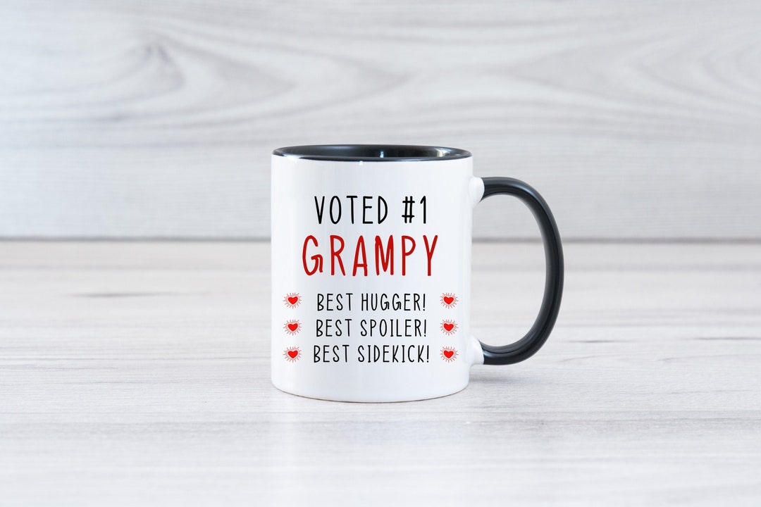 Best Grampy Coffee Mug, #1 Grampy Gift Idea, Birthday, Father's Day ...