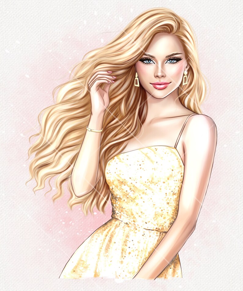 DIGITAL DOWNLOAD Girl Clipart, Cute Girl PNG, Digital Download ...