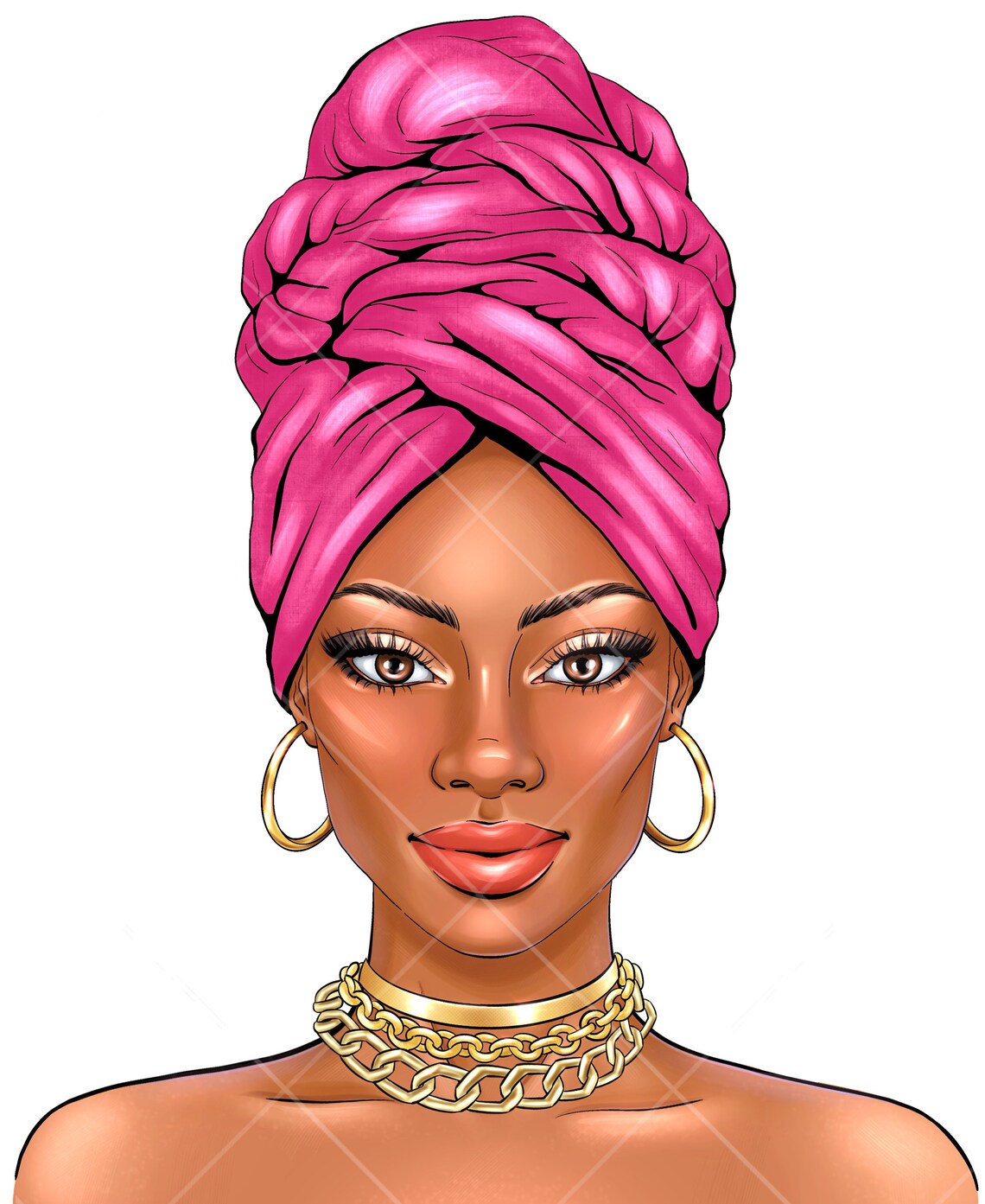 DIGITAL DOWNLOAD Girl Clipart, African Women Clipart, Girl PNG, Digital ...