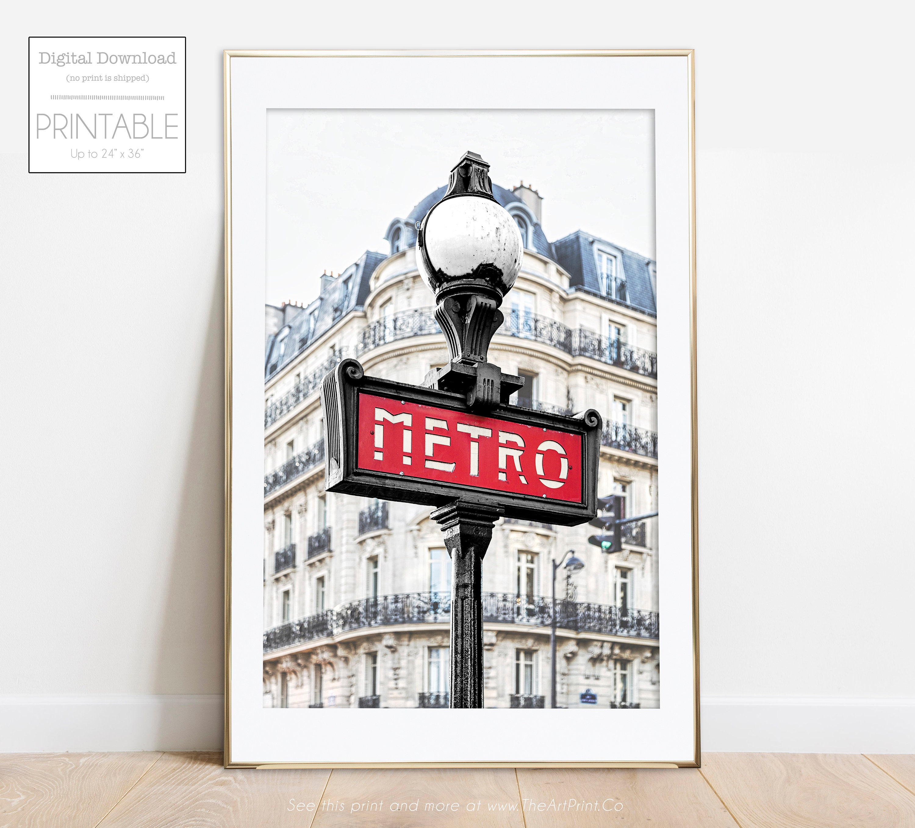 Paris Metro Drawing