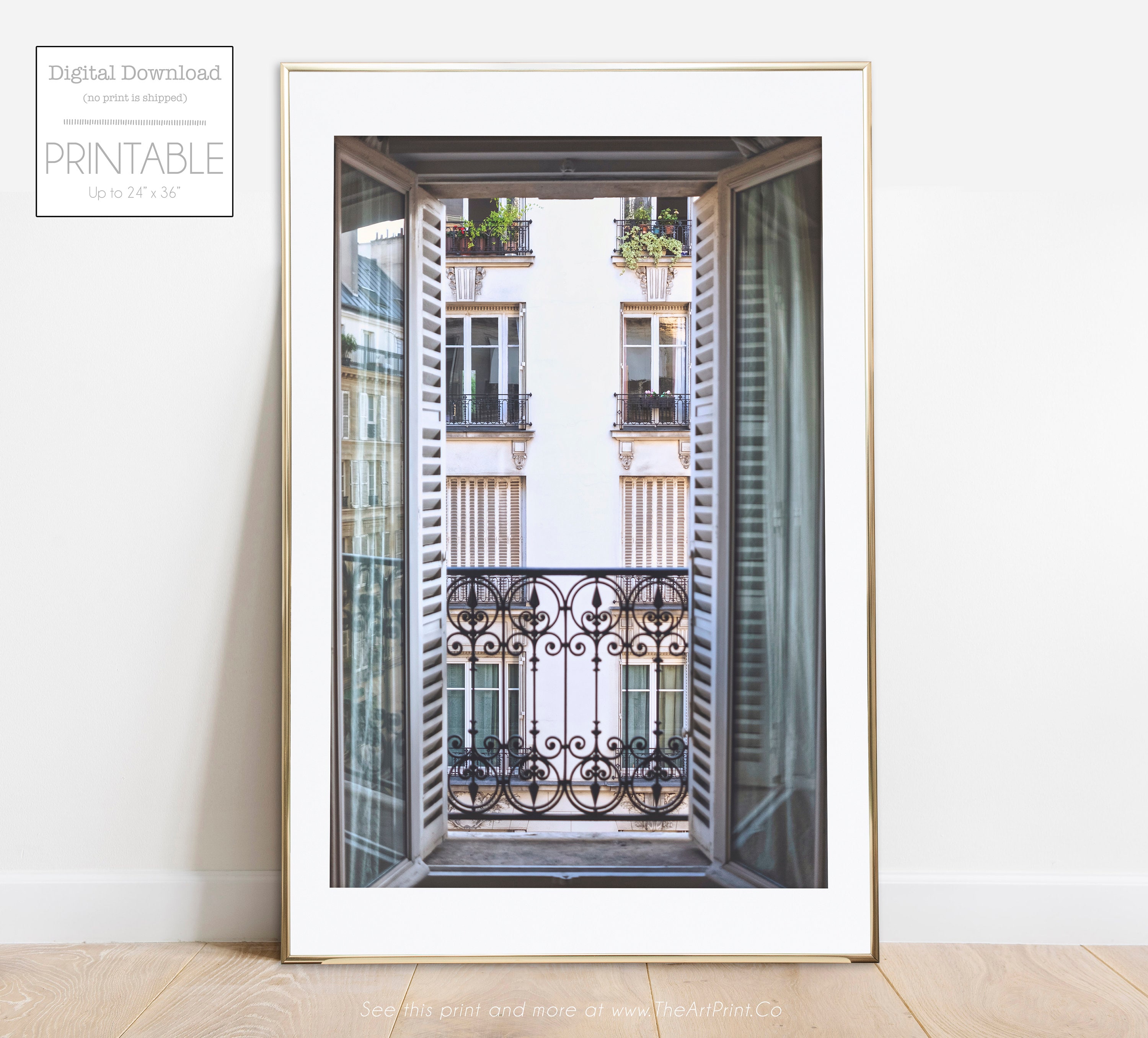 View From a Paris Window Photo Print Paris Art Print Paris - Etsy