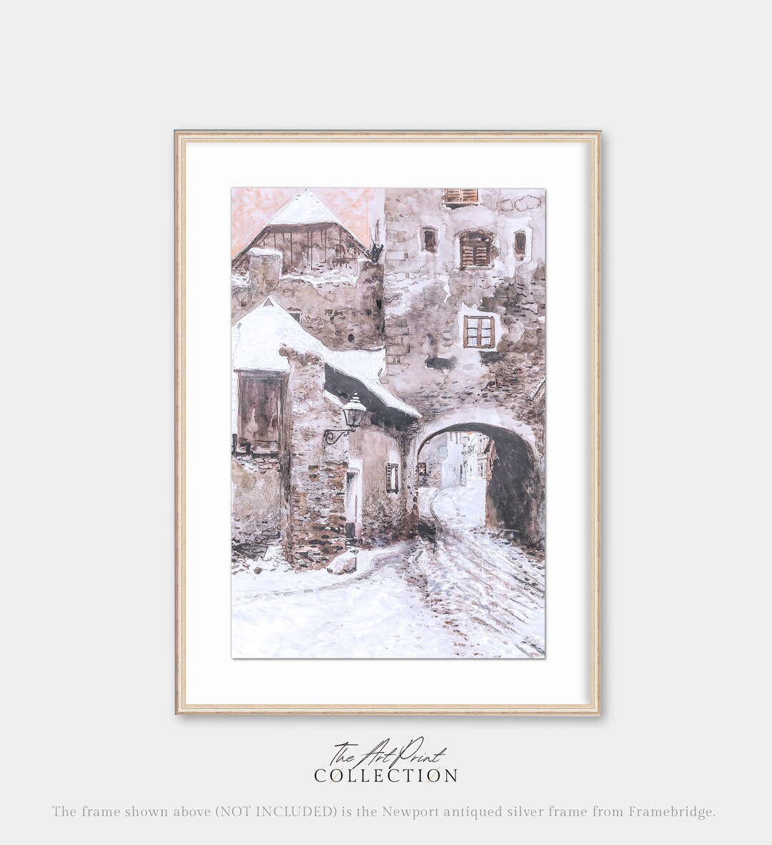 Vintage Neutral Europe Wall Art, PRINTABLE European Stone Architecture ...