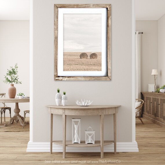 Country Landscape Wall Art Rustic Print Farmhouse Wall Decor | Etsy