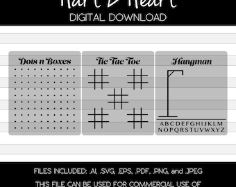 Tic Tac Toe Game | Etsy