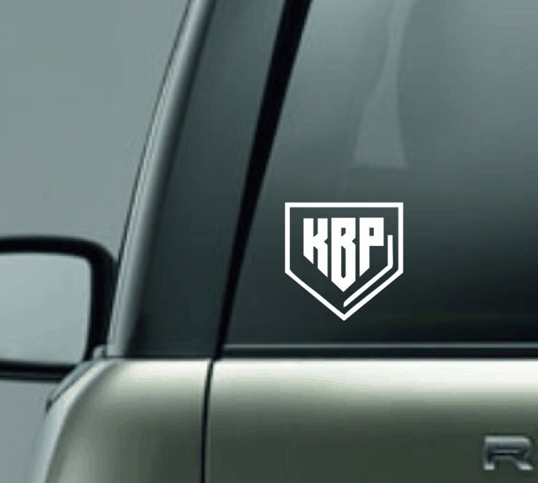 Baseball Homeplate Monogram Vinyl Decal, Three Letter Monogram Decal ...