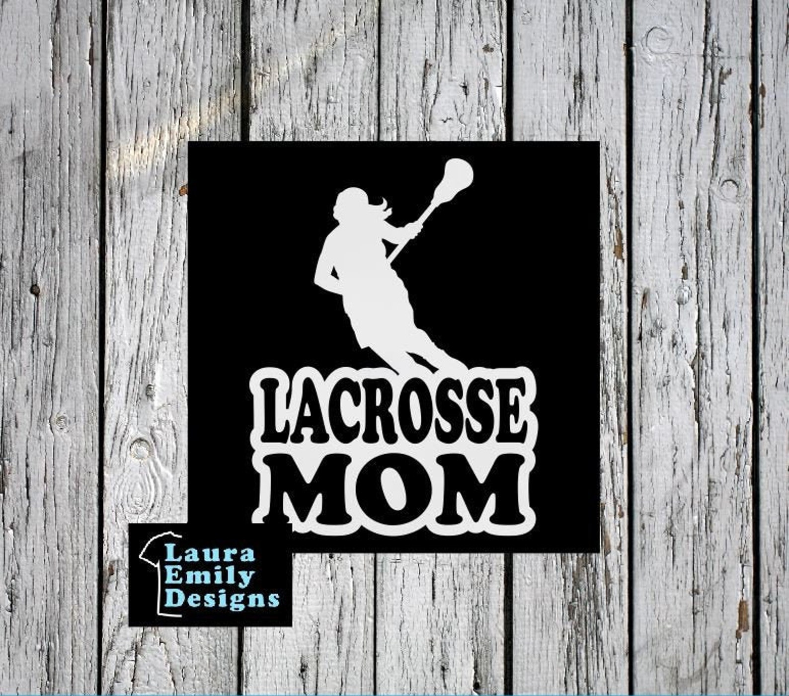 Lacrosse Mom Lacrosse Mom Car Decal Lacrosse Mom Sticker | Etsy