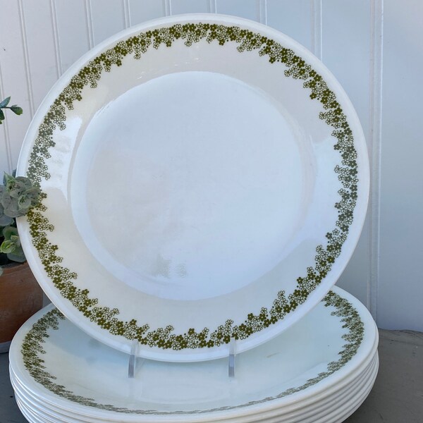 Corelle Crazy Daisy Dinner Plates - Etsy