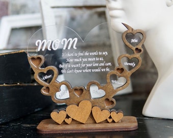 Acrylic Plaque for Mom - Etsy