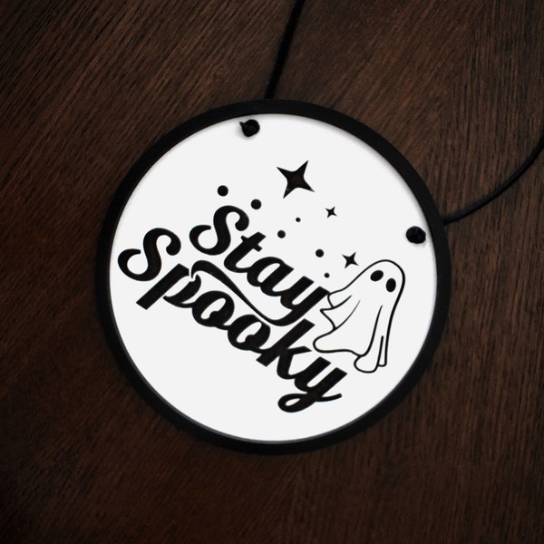 Spooky Sign - Etsy
