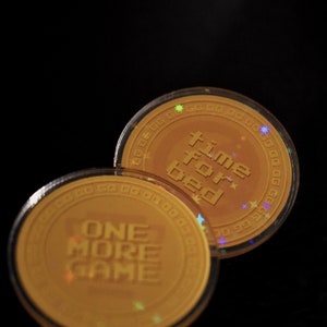 Destiny Flip Coin for Gamers, Father's Day Gift, Christmas Holographic ...