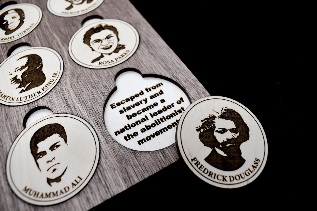 Black Historical Figures Matching Game, Black History Month Game ...