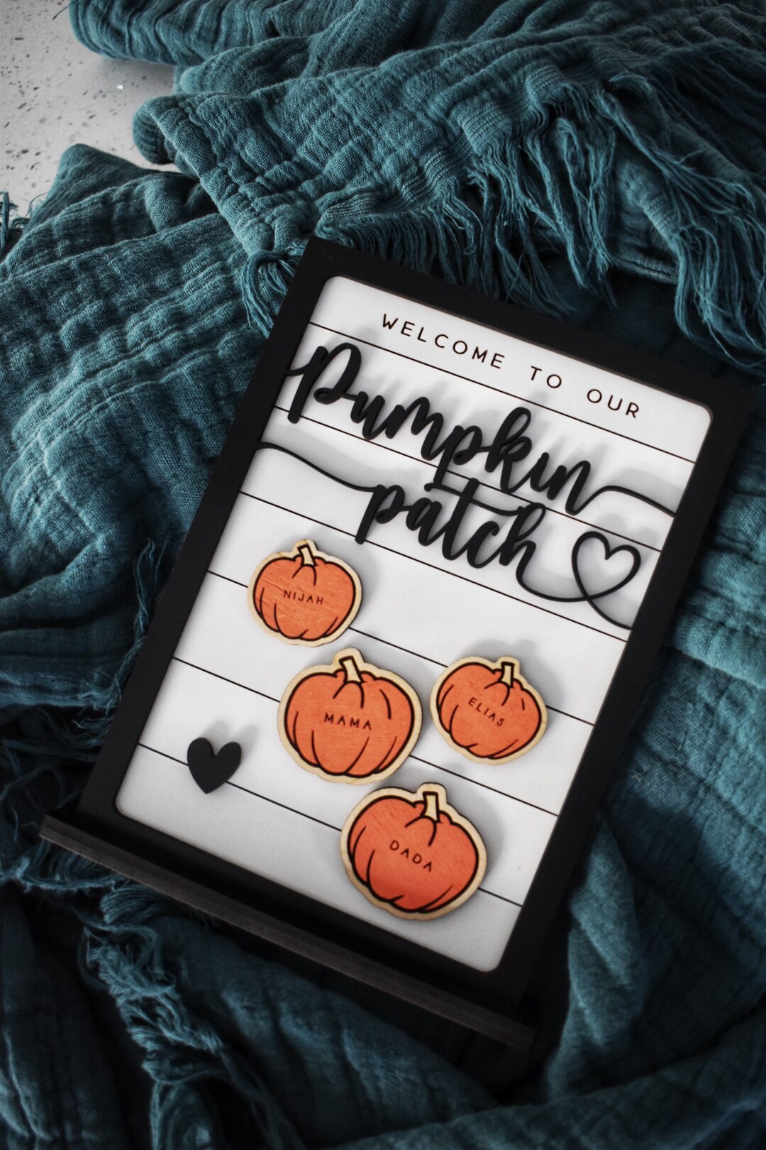 Welcome to Our Pumpkin Patch Family Fall Sign | Our Perfect Patch Fall ...