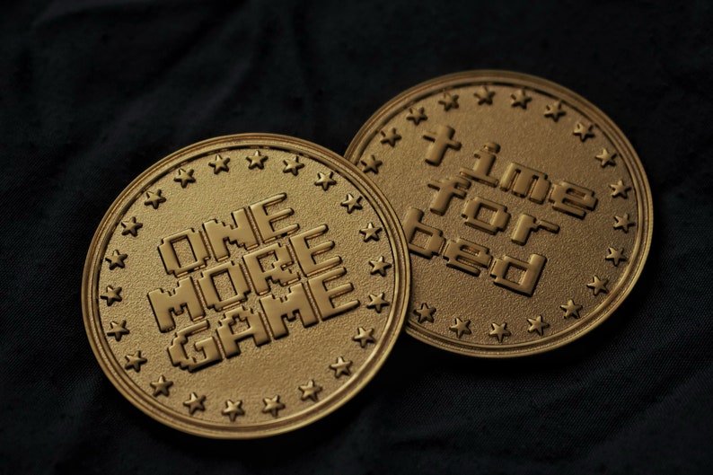 Metal Destiny Flip Coin for Gamers Destiny Coin Tween Coin - Etsy