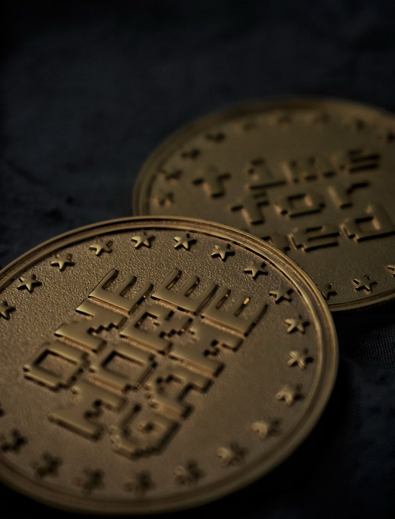 Metal Destiny Flip Coin for Gamers Destiny Coin Tween Coin - Etsy