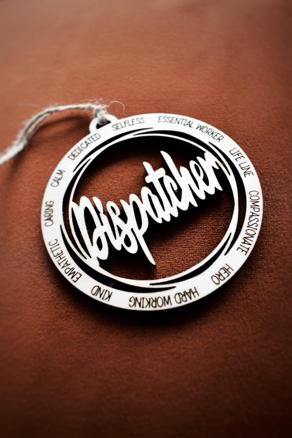 Dispatcher Essential Worker Ornament Dispatcher Ornament - Etsy