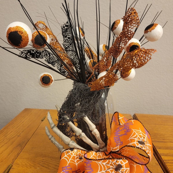 Skeleton Hand Vase - Etsy