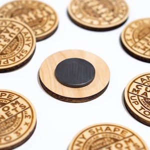 Custom Wood Magnets - High Quailty & Fine Detail - Wholesale Prices for ...