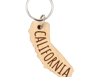 Ocean Wave & Surf Wood Keychain Laser Cut and Engraved - Etsy