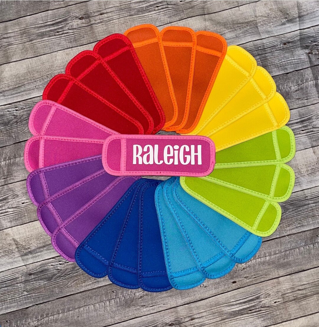 Personalized Kids Popsicle Holder With Name - Summer Gift Monogrammed ...