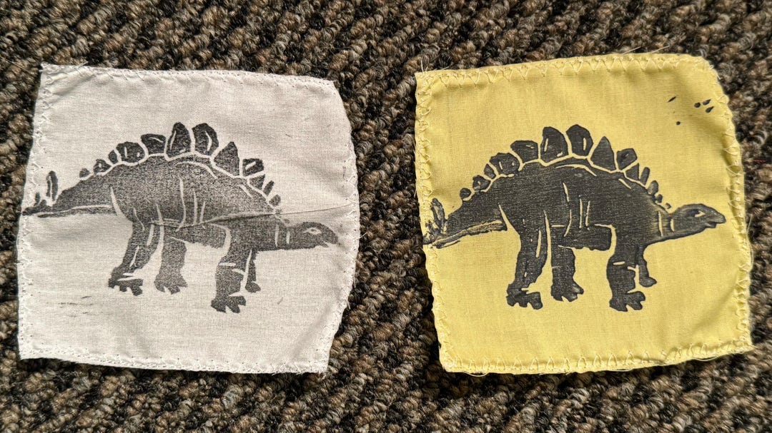 Dinosaur Patch - Etsy