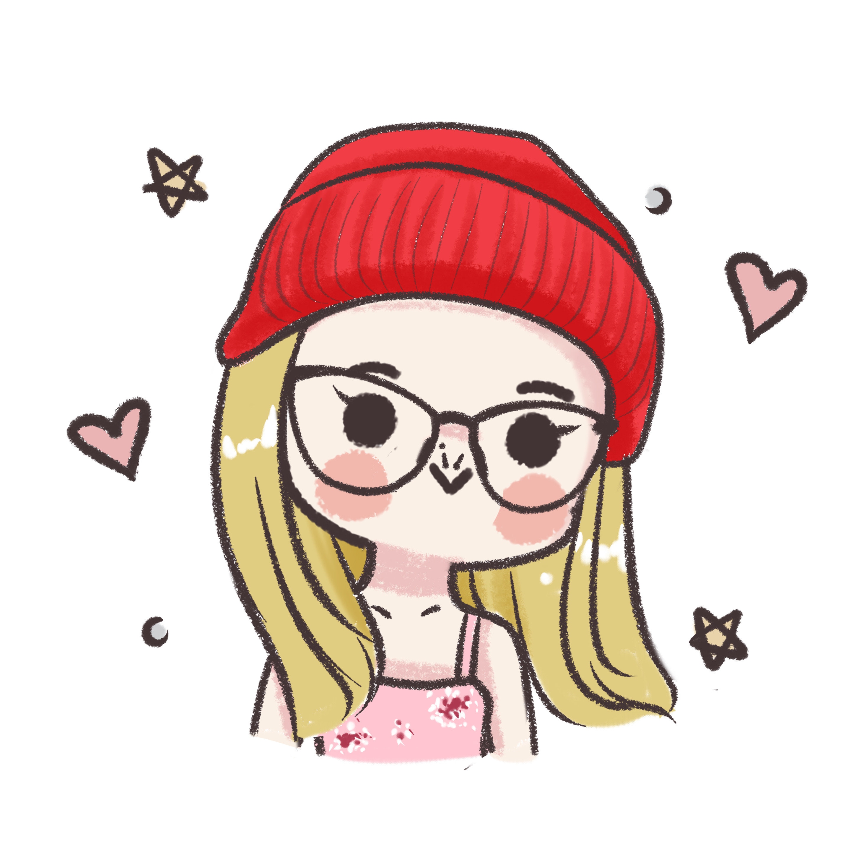 Custom Cute Cartoon Portrait Cute Anime Portrait - Etsy Canada