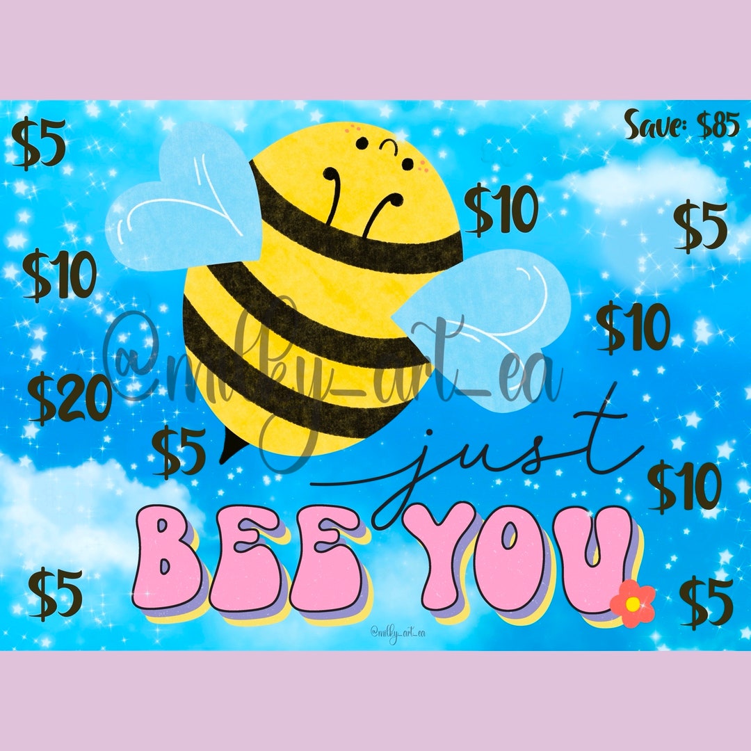 Just Bee You Savings Challenge - Etsy
