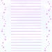 Printable Stationery *dancing Stars* - Etsy