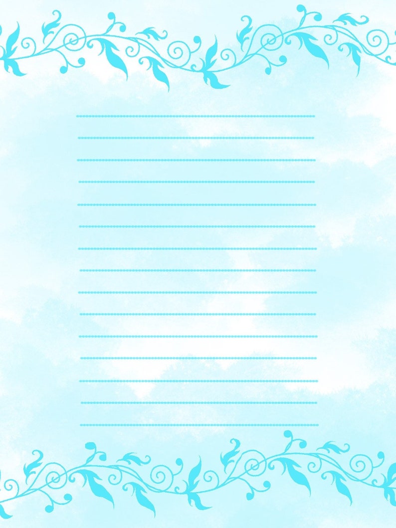 Printable Stationery *ivy* - Etsy