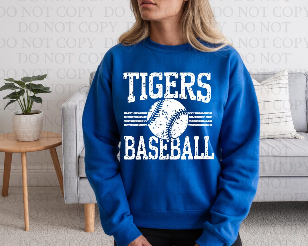 Tigers Baseball DIGITAL DOWNLOAD - Etsy