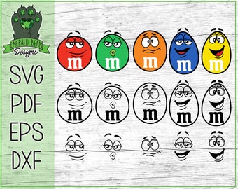 M and m svg | Etsy