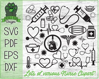 Nurse svg | Etsy