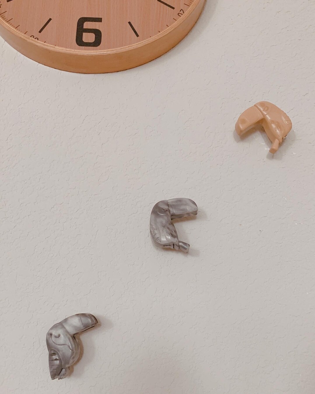Set of 3 Concrete Wall Hangers, Cement Wall Hangers, Hanger Hook, Mudroom Decor Hangers - Etsy